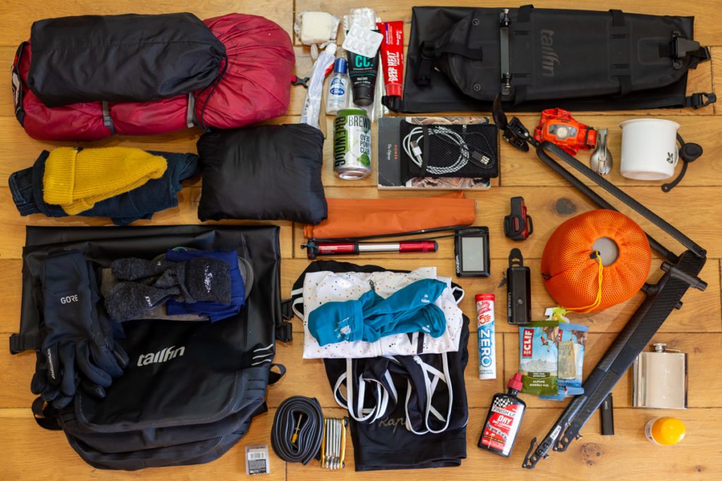 Packing Guide - Our Gear Laid Out For You - Tailfin Cycling