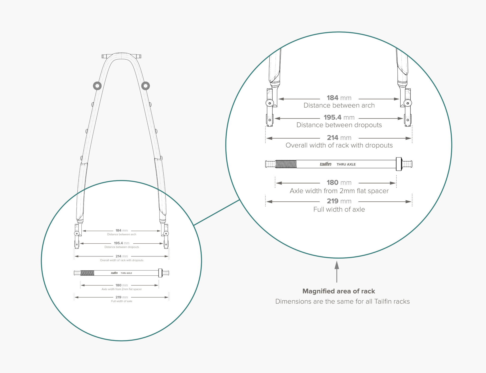 Tailfin Thru Axle - Product Design Notes - Tailfin Cycling