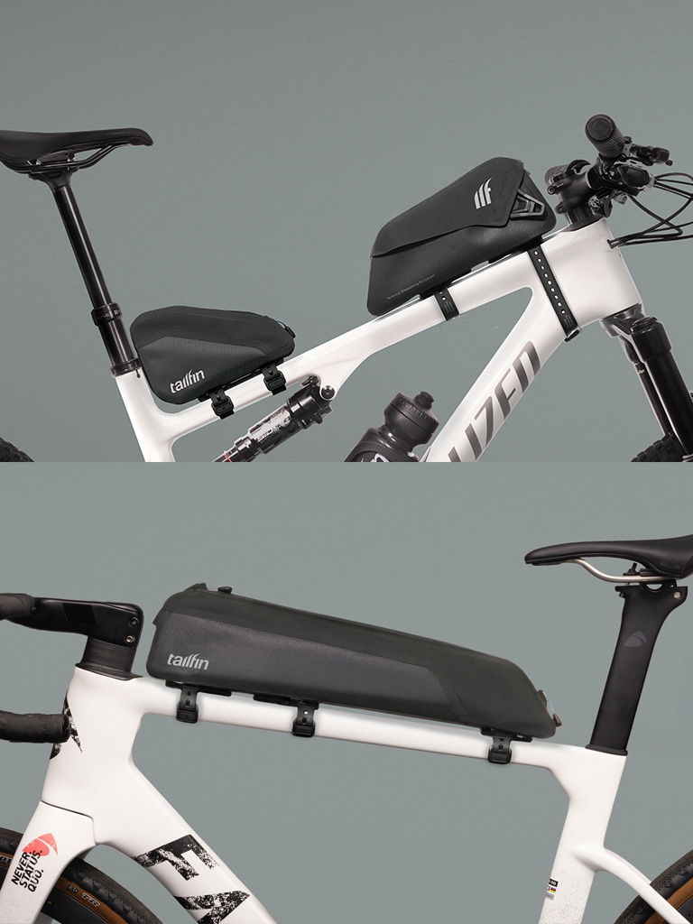 Rear Top Tube Bag - Tailfin Cycling